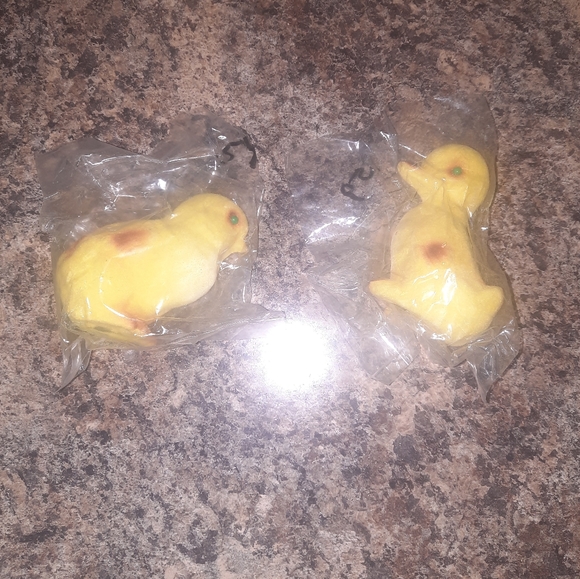 Accents | Vintage Flocked Plastic Ducks | Poshmark